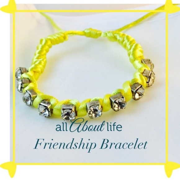 Passion of Essence | Accessories | Yellow Friendship Bracelet | Poshmark